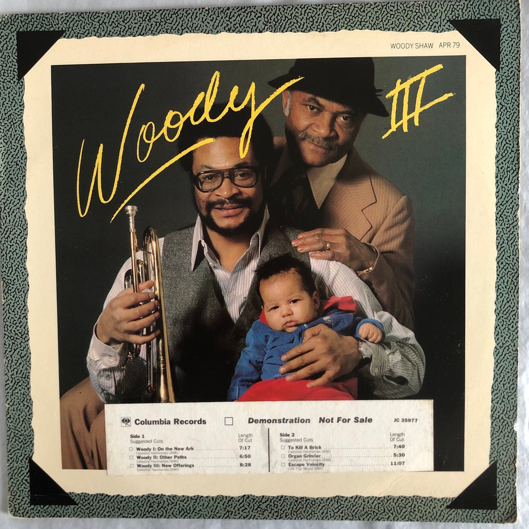 Woody Shaw Woody III Columbia 1979 Vintage Vinyl Record Album - Etsy