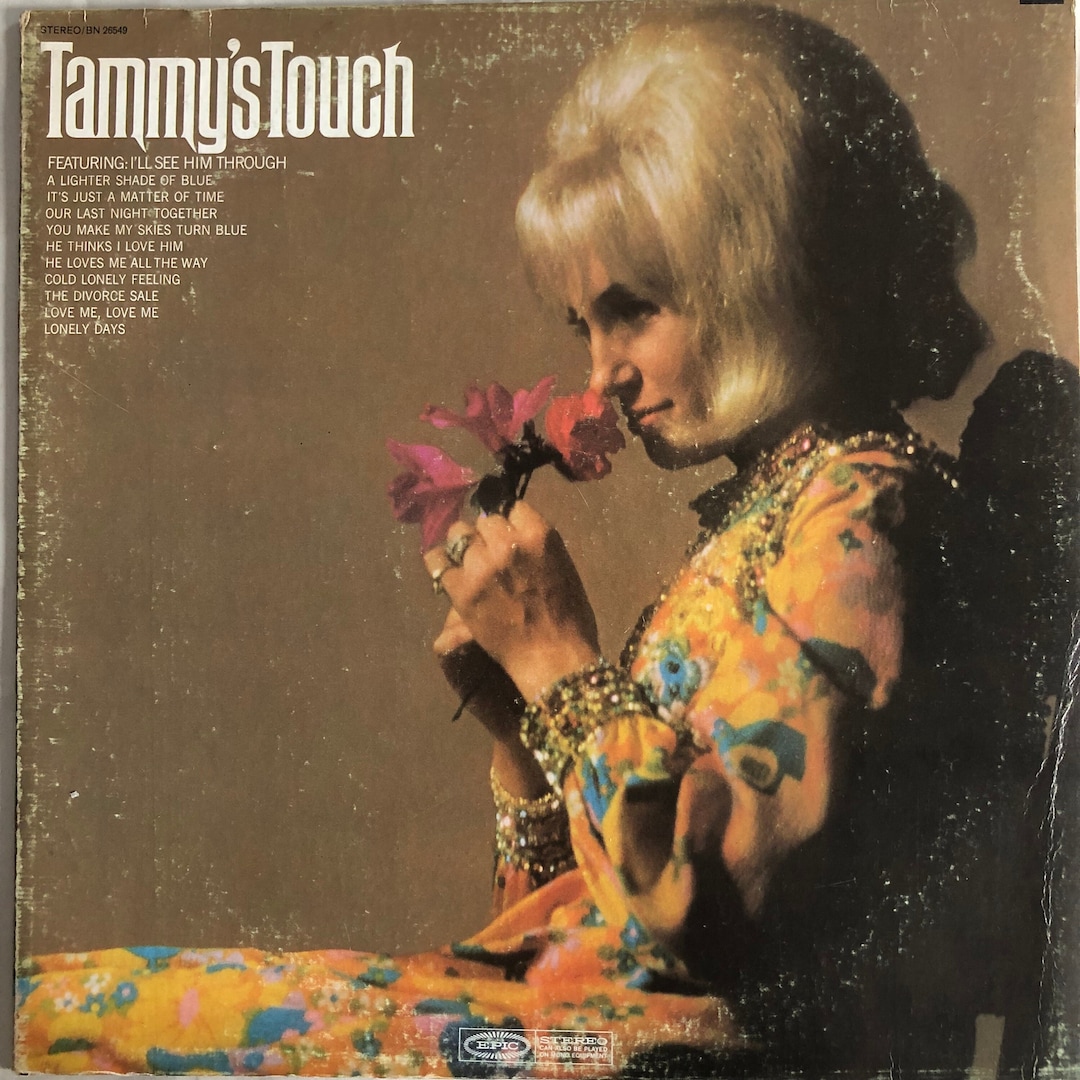Tammy Wynette Tammy's Touch Epic 1970 Vintage Vinyl Record Album - Etsy