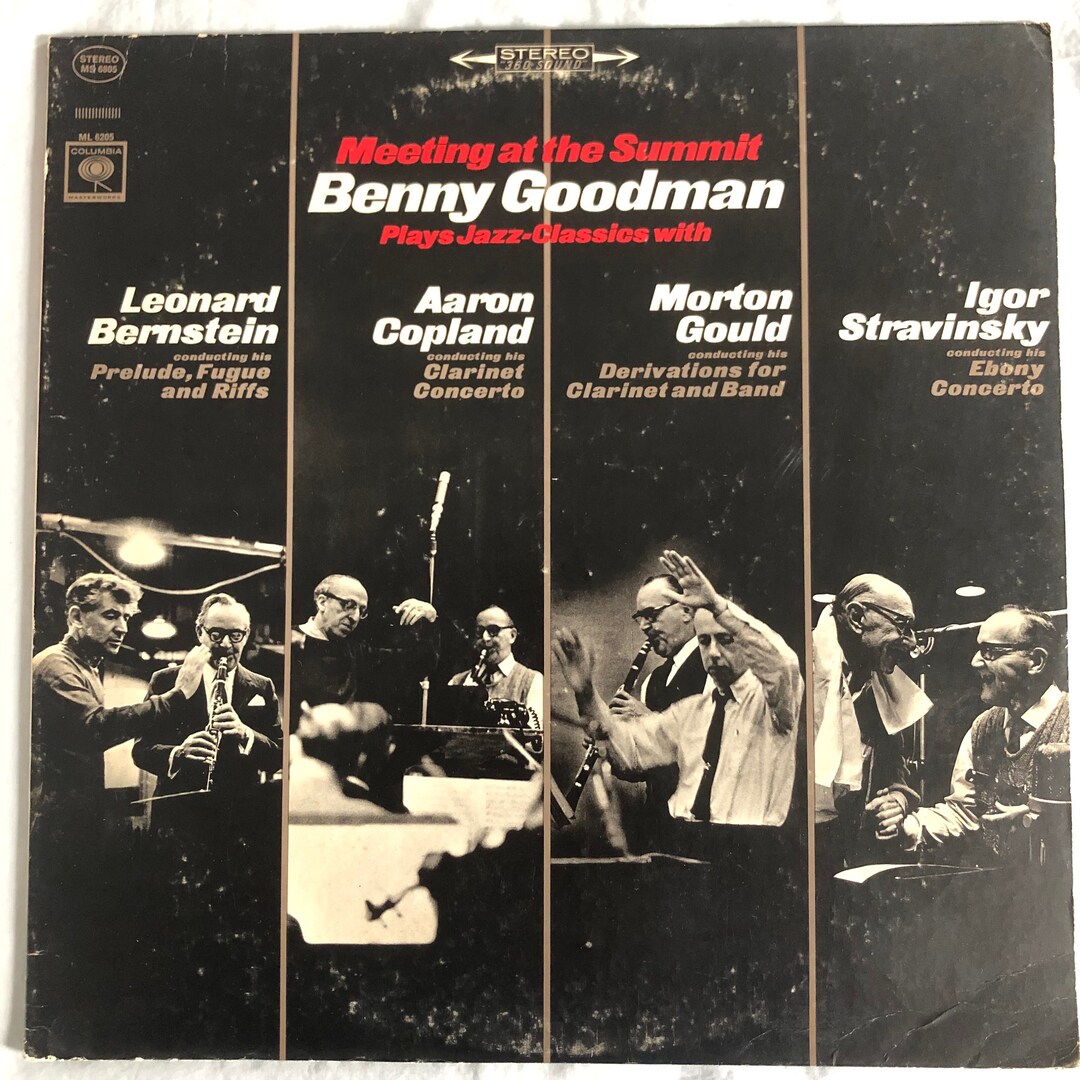Benny Goodman Plays Jazz-classics With Leonard Bernstein, Aaron Copland ...