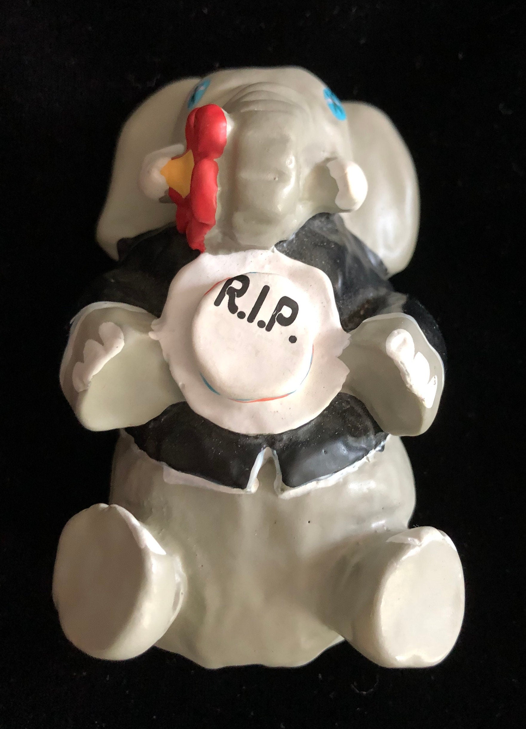 R.I.P. Republican Elephant Novelty Figurine Paperweight Political ...