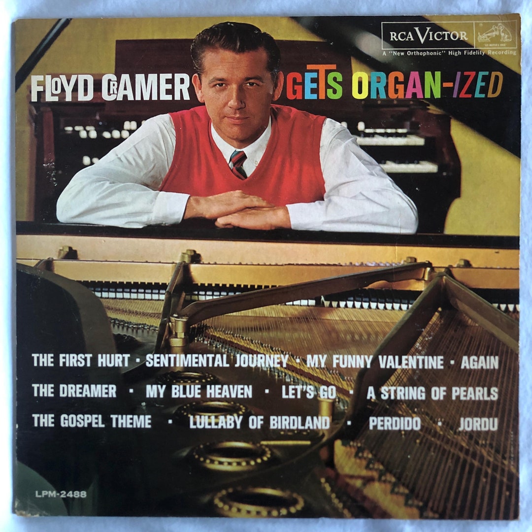Floyd Cramer Gets Organ-ized RCA Victor 1962 Vintage Vinyl Record Album ...