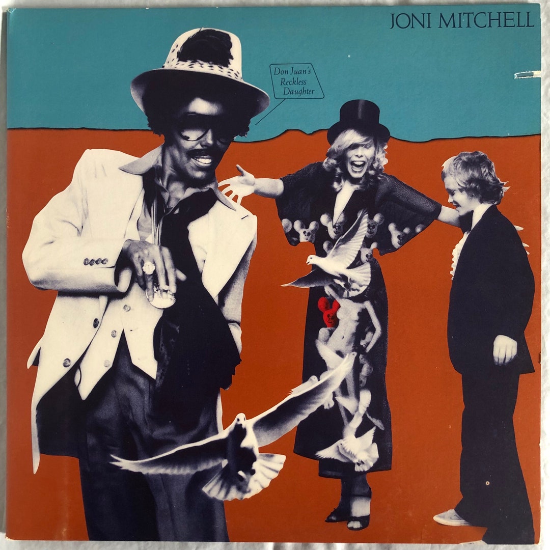 Joni Mitchell Don Juan's Reckless Daughter Asylum 1977 Vintage Vinyl ...