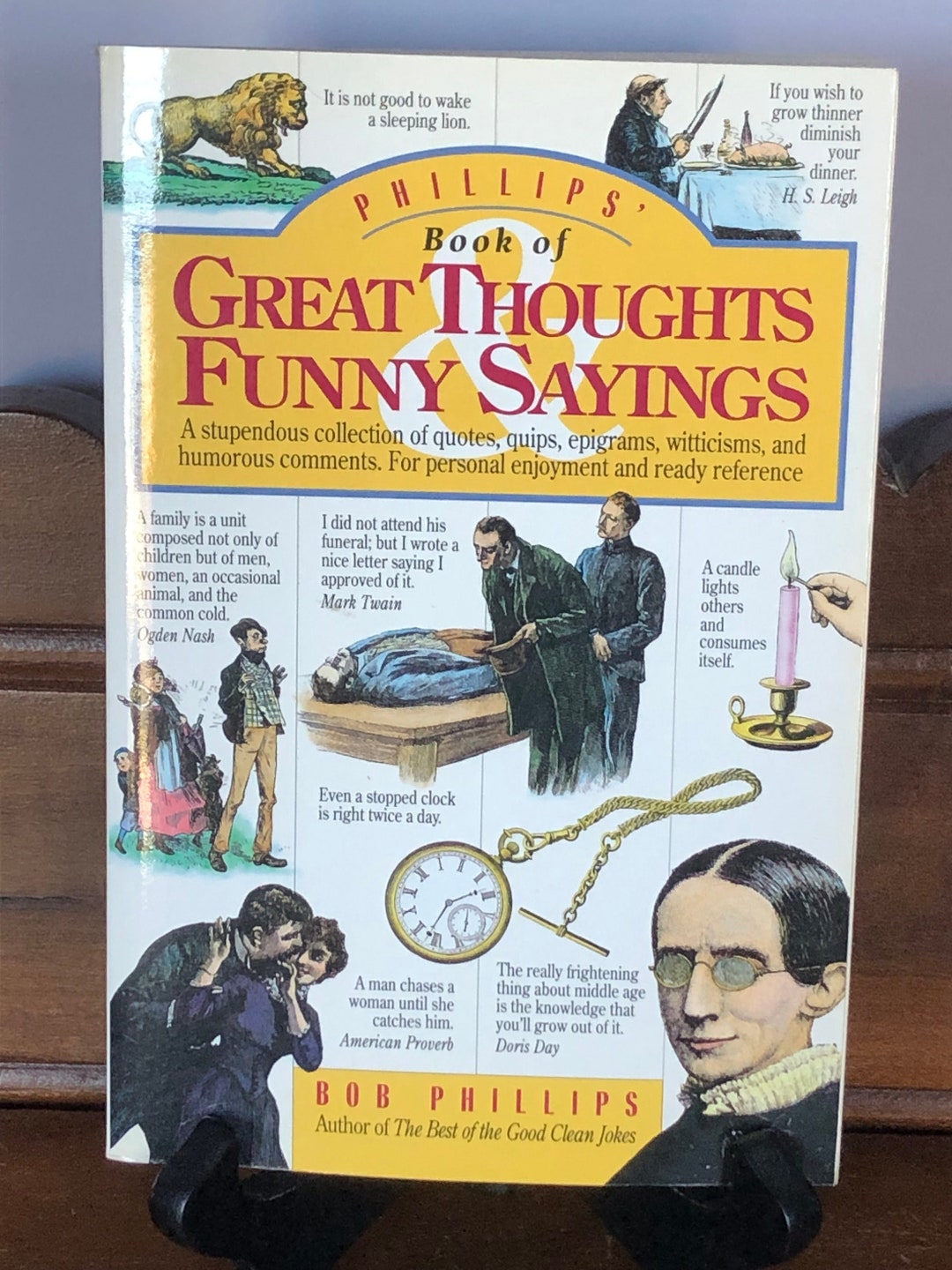 Phillips' Book of Great Thoughts & Funny Sayings Tyndale 1993 Vintage ...
