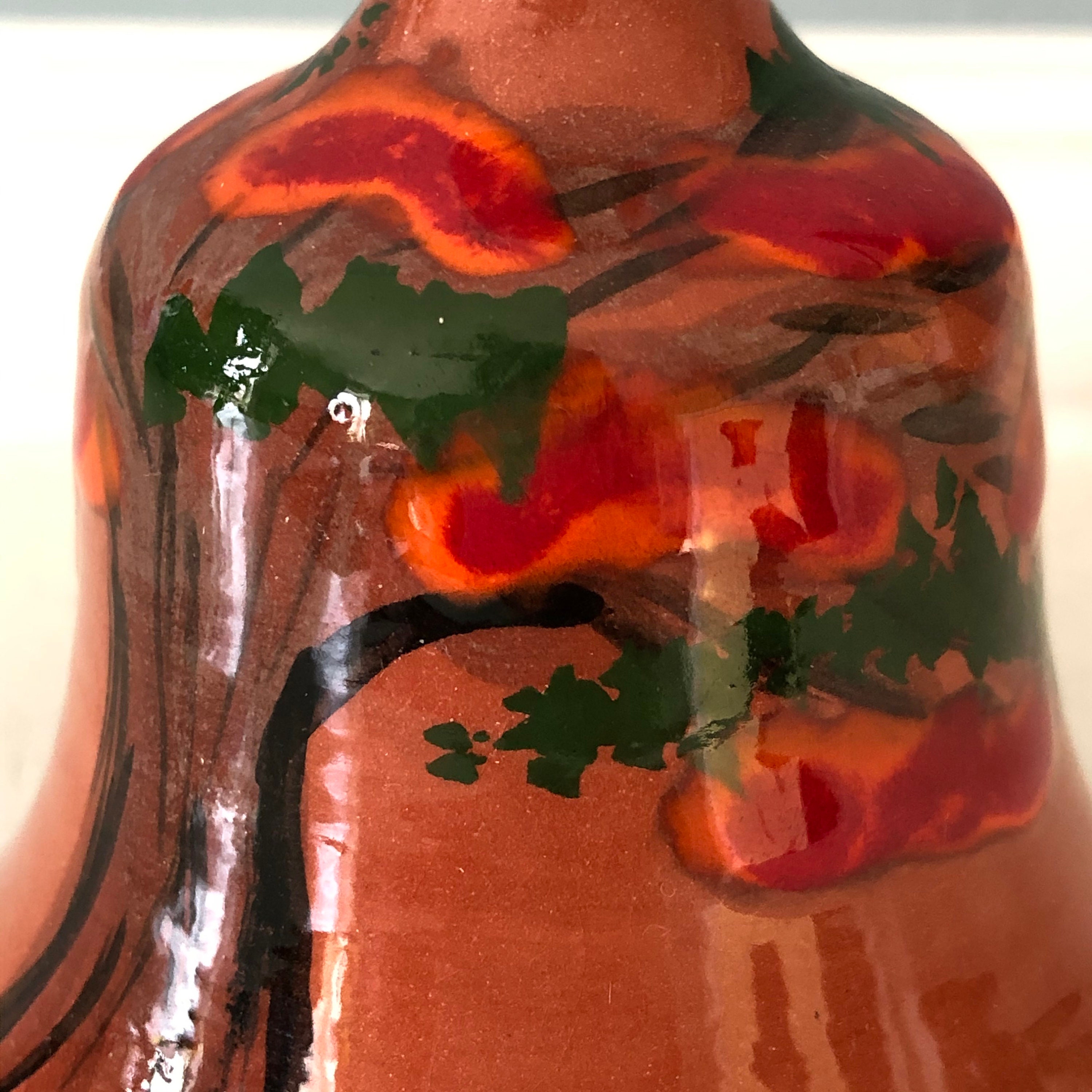 Hand-painted Terracotta Bell - Etsy