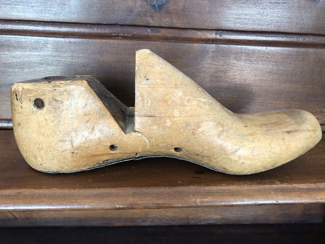 Vintage Hardwood Last or Shoe Form Left Foot Cordwainer Cobbler Tool - Etsy