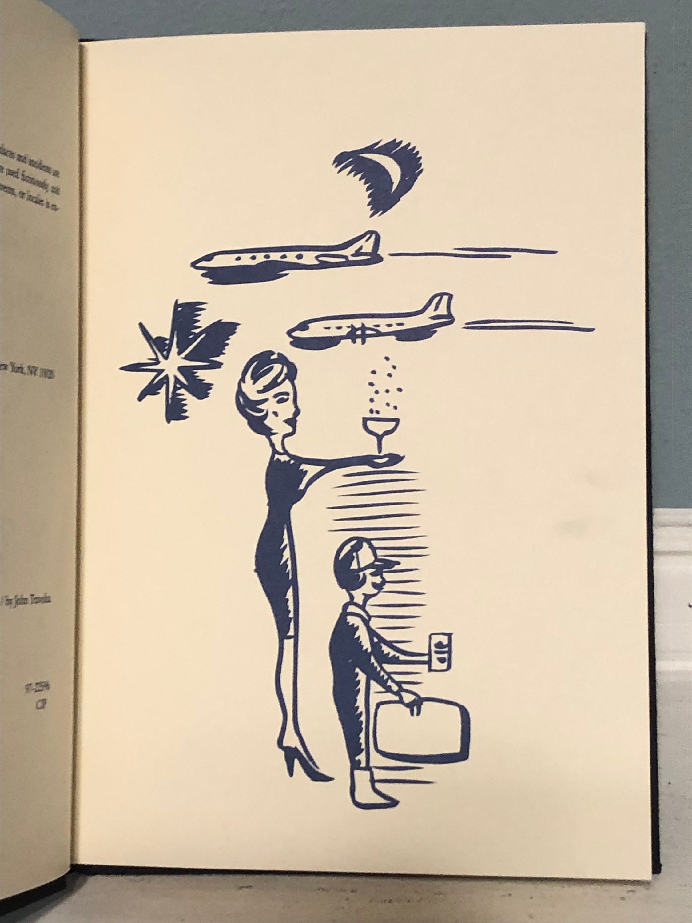 John Travolta Propeller One-way Night Coach Warner Books 1992, 1997 - Etsy