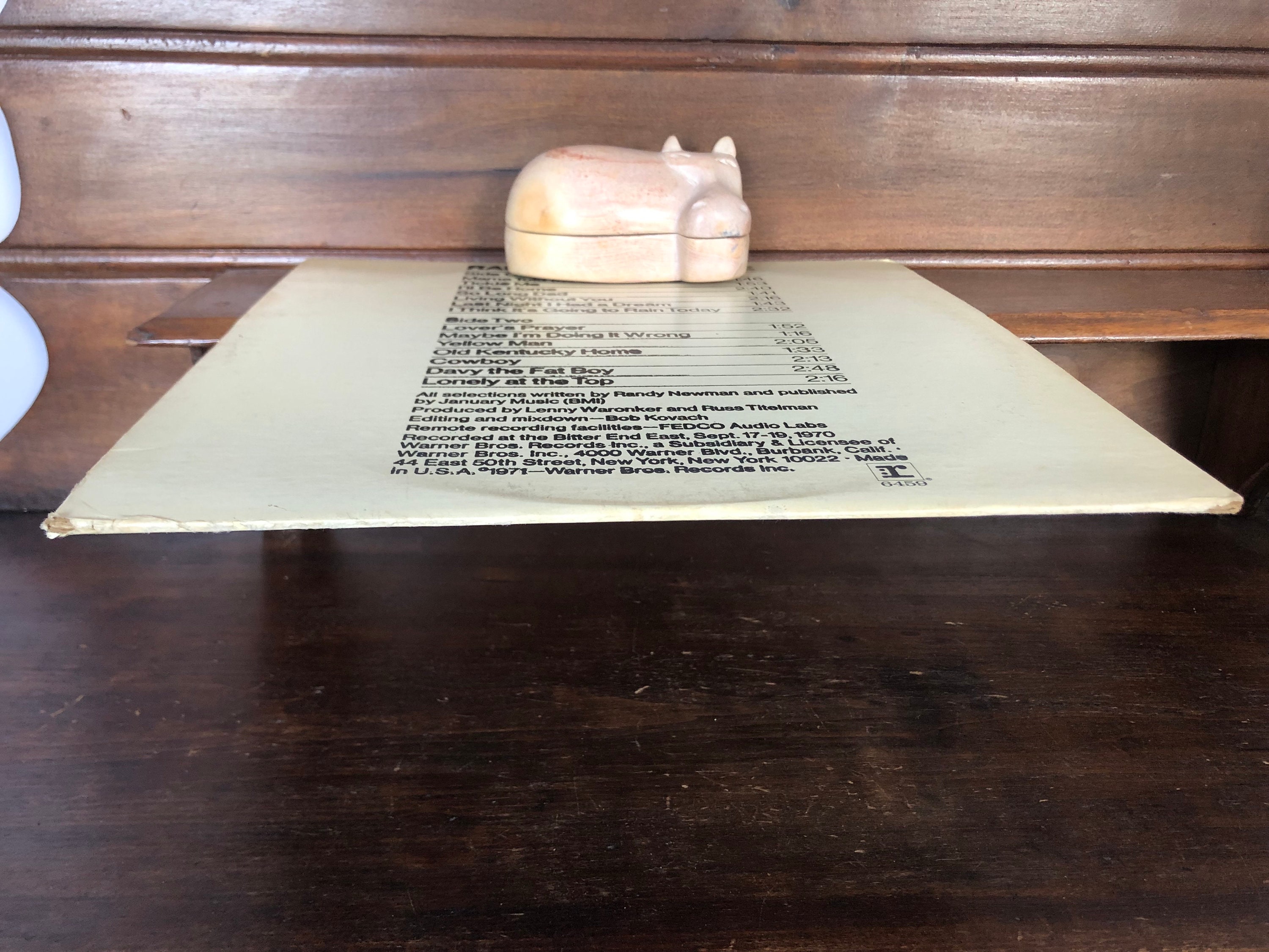 Randy Newman Live Reprise 1971 Vintage Vinyl Record Album - Etsy