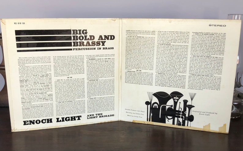 Enoch Light and the Light Brigade Big Bold and Brassy Percussion in ...