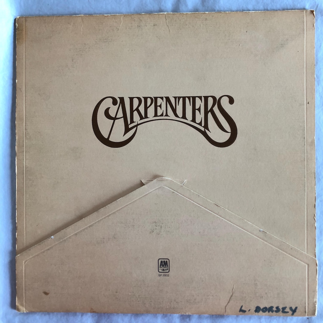 Carpenters A&M 1971 Vintage Vinyl Record Album - Etsy