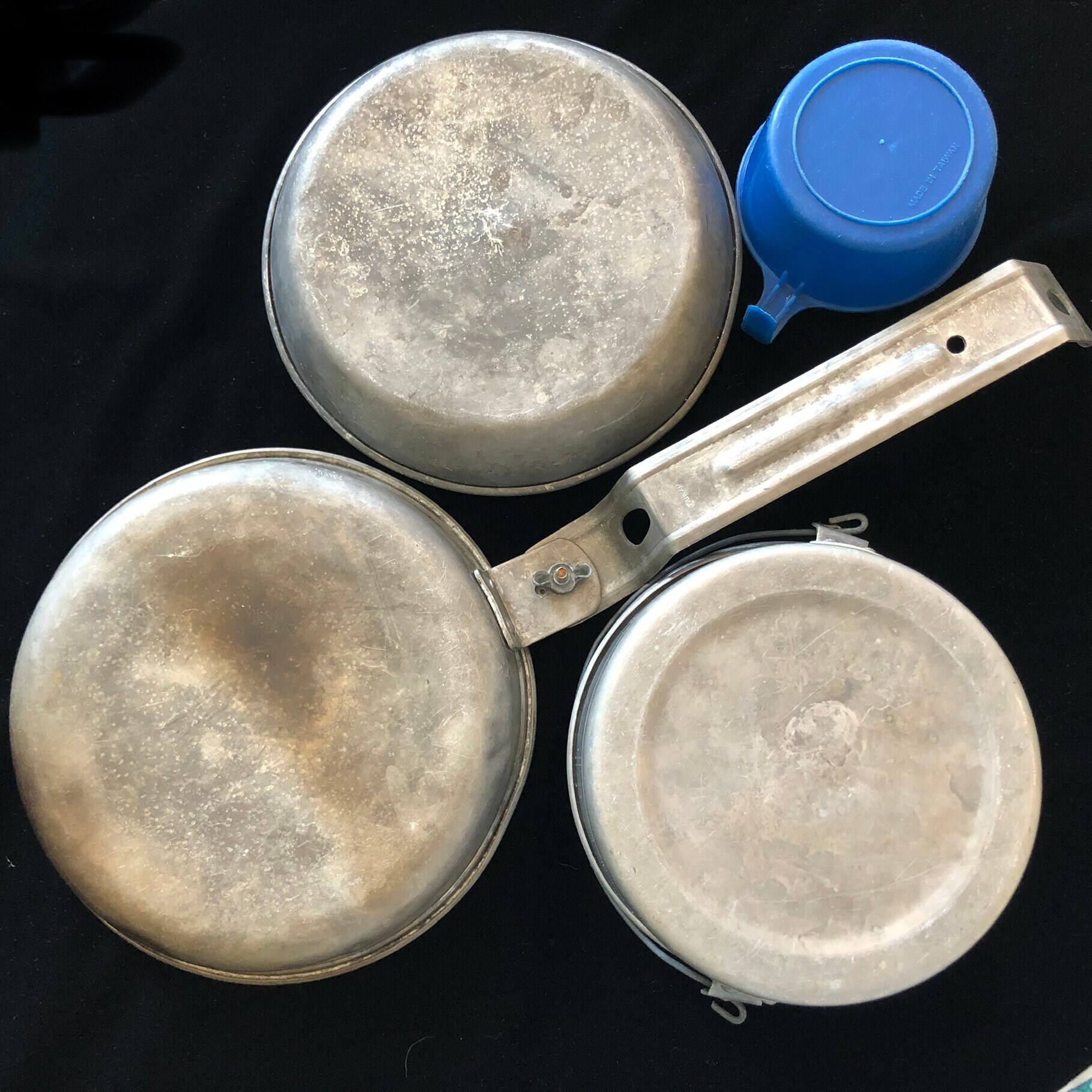 Aluminum Boy Scout Girl Scout Camper's Campfire Cooking Mess Kit Made ...