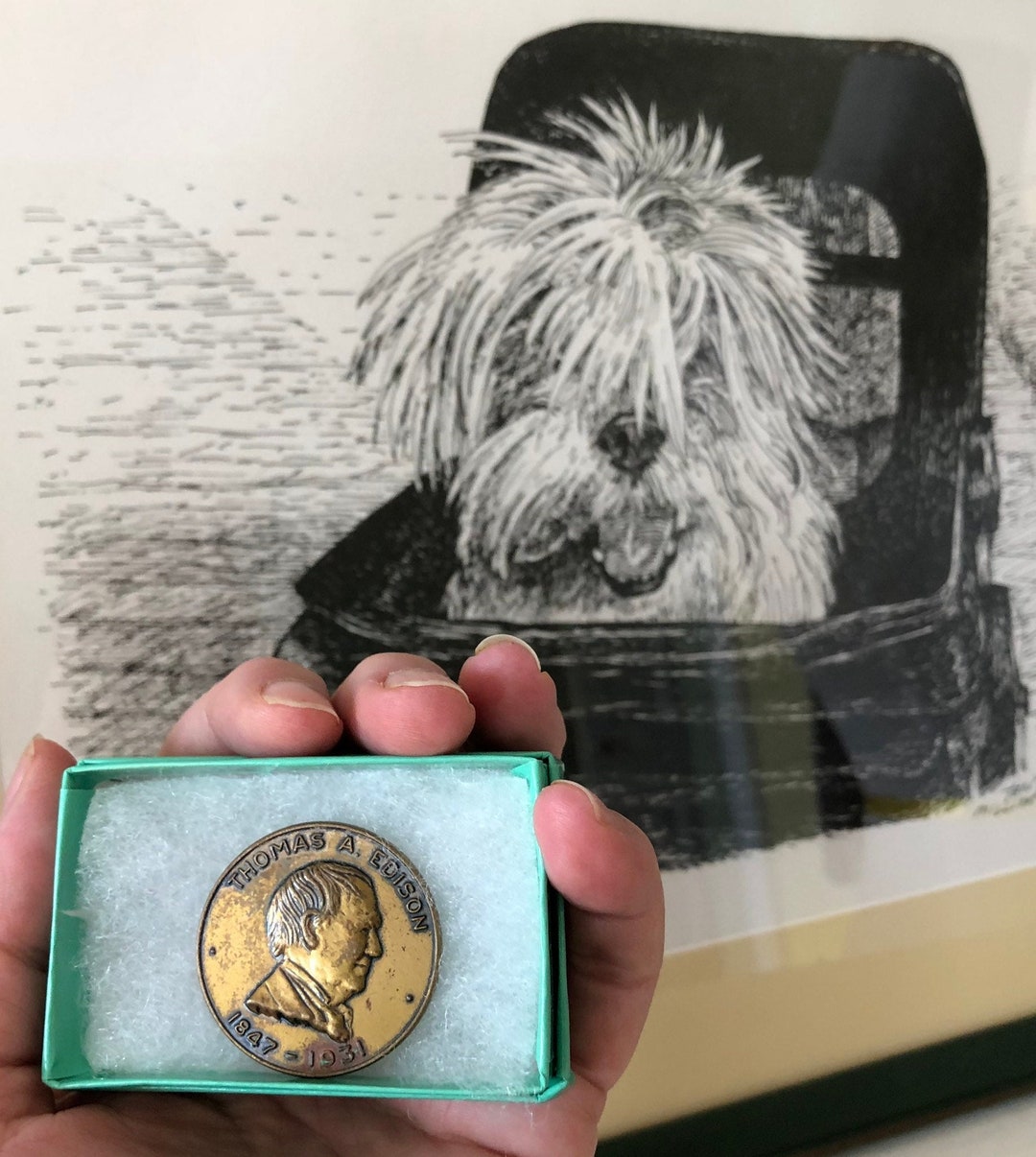 Edison Pageant of Lights Commemorative Coin 1970s - Etsy