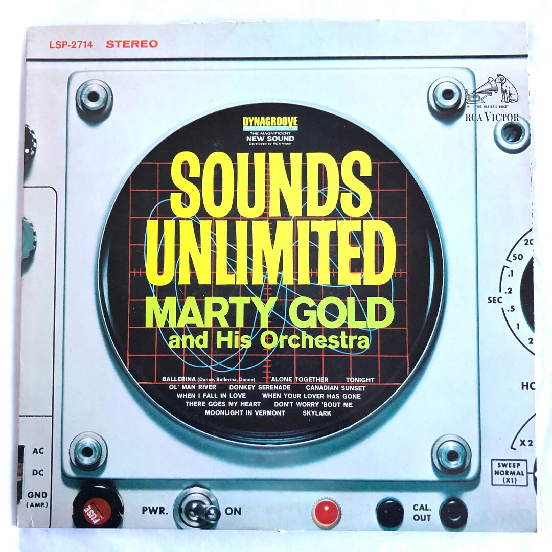 Marty Gold and His Orchestra Sounds Unlimited RCA Victor 1963 Vintage ...
