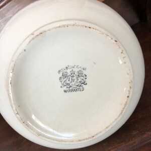 Antique White Ironstone China Warranted Pitcher - Etsy