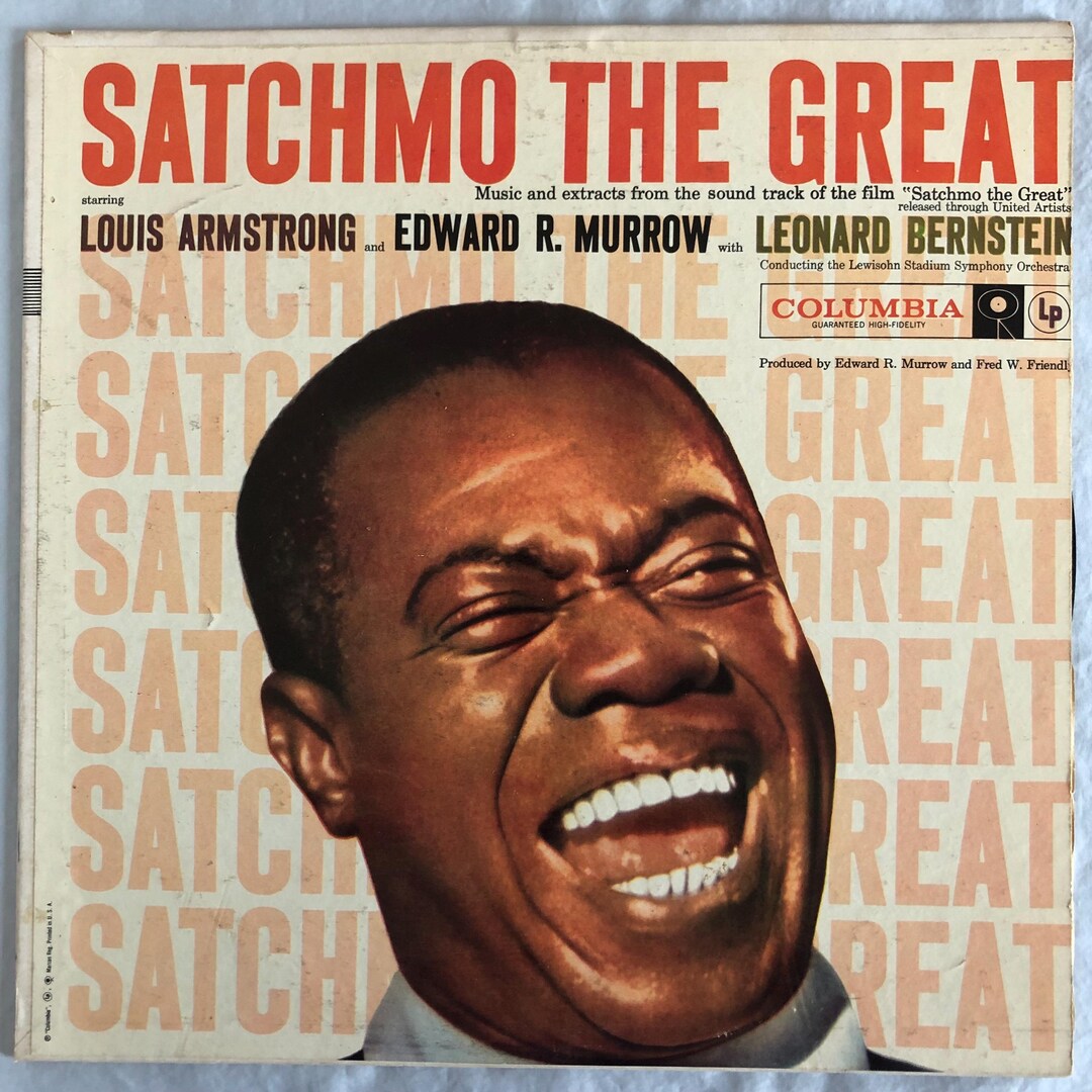 Louis Armstrong and Edward R. Murrow With Leonard Bernstein Satchmo the ...
