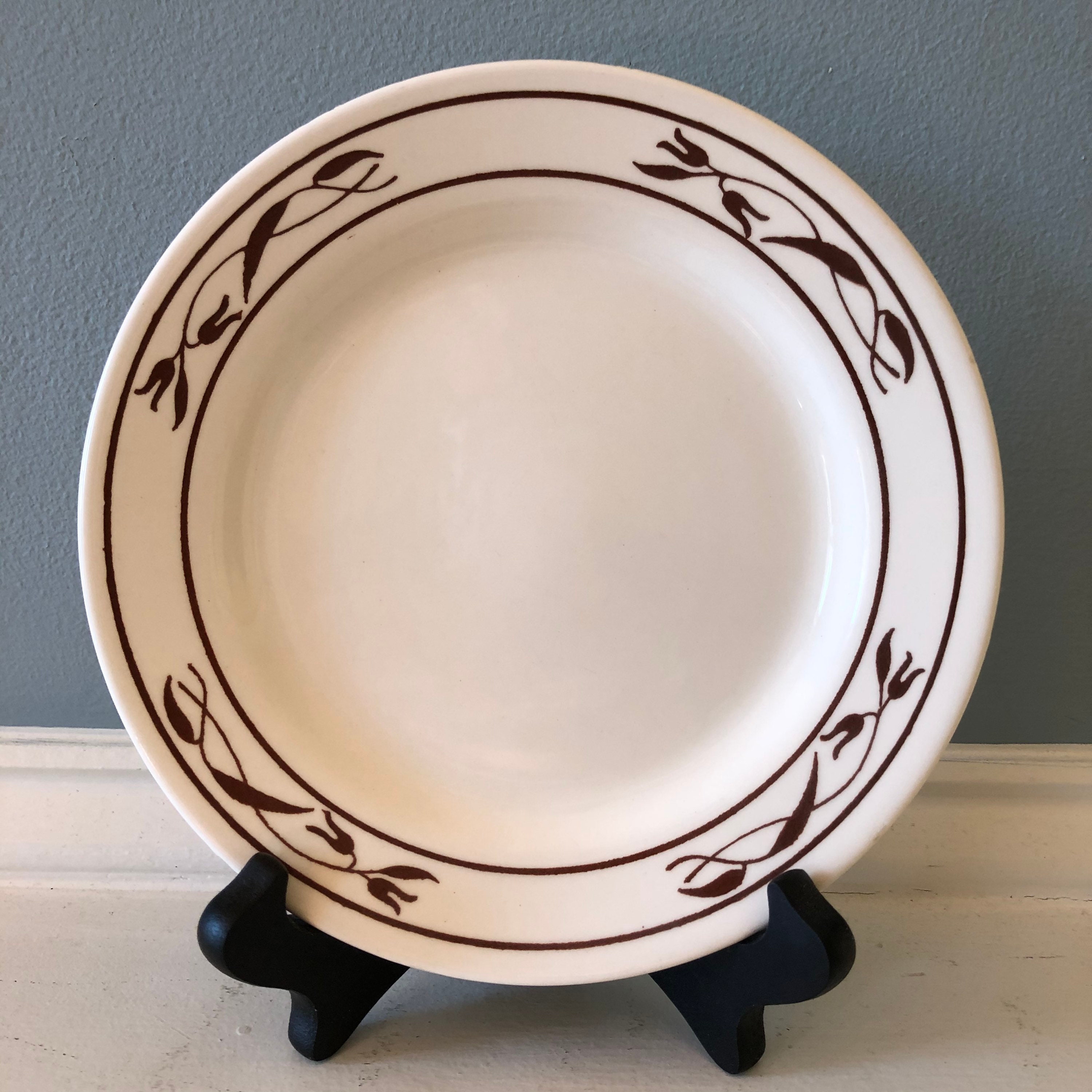 Vintage Oxford Brazil 4840-1 Stoneware Salad Plate Made in Brazil - Etsy