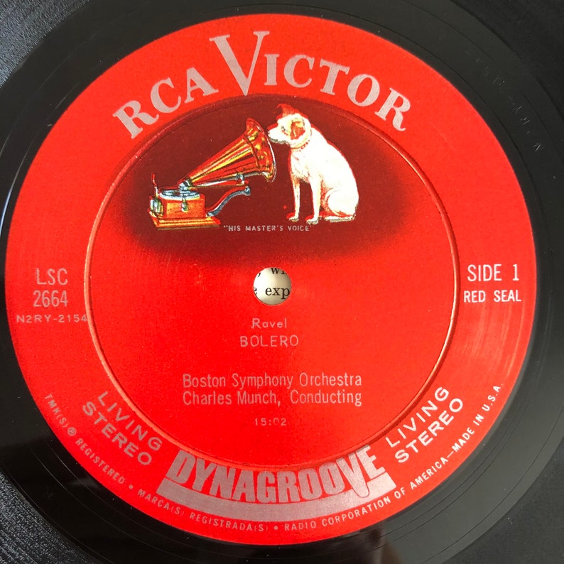 Maurice Ravel Bolero La Valse Pavan for a Dead Princess Boston Symphony ...