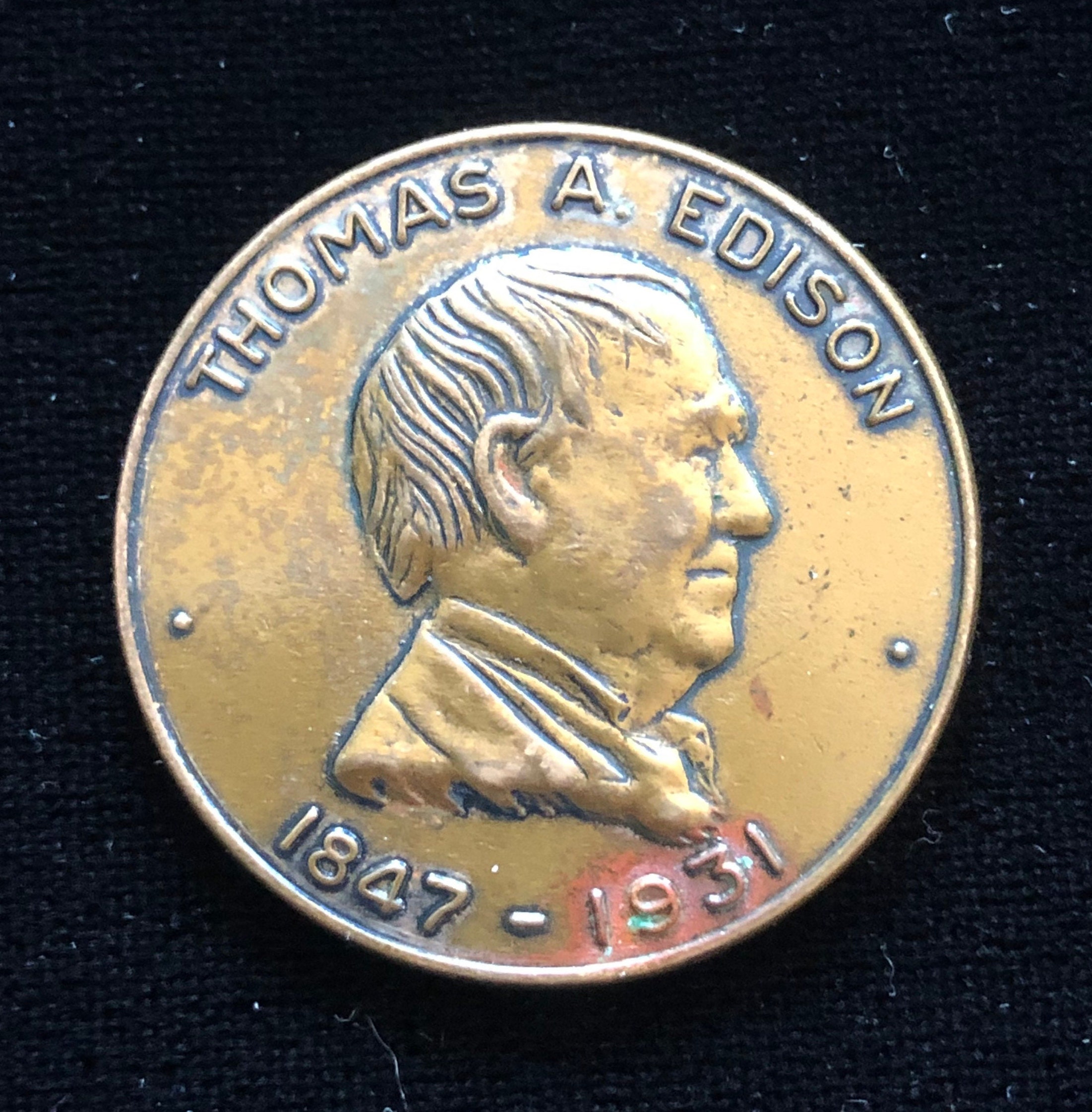 Edison Pageant of Lights Commemorative Coin 1970s - Etsy