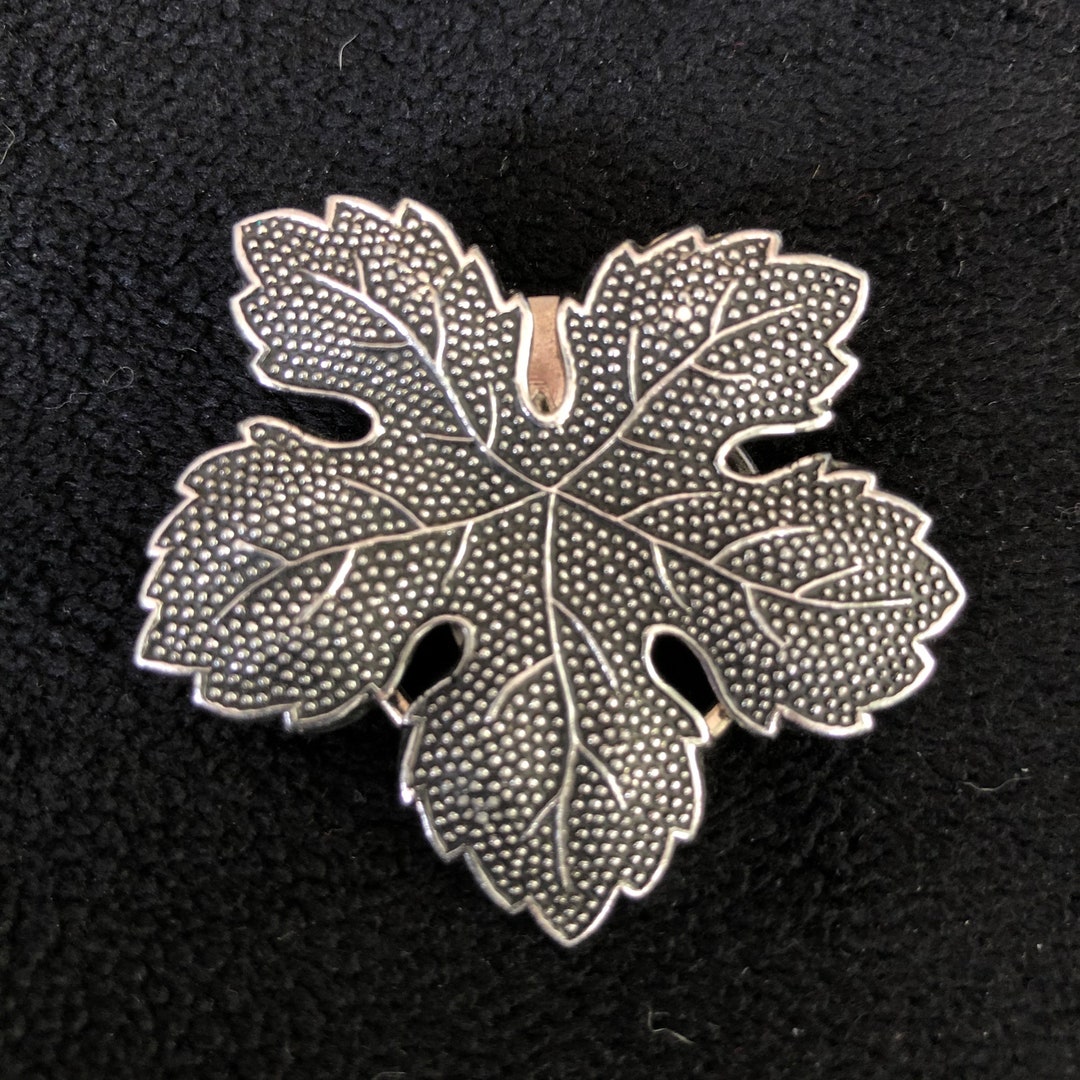 Vintage Maple Leaf Scarf Clip Made in West Germany - Etsy