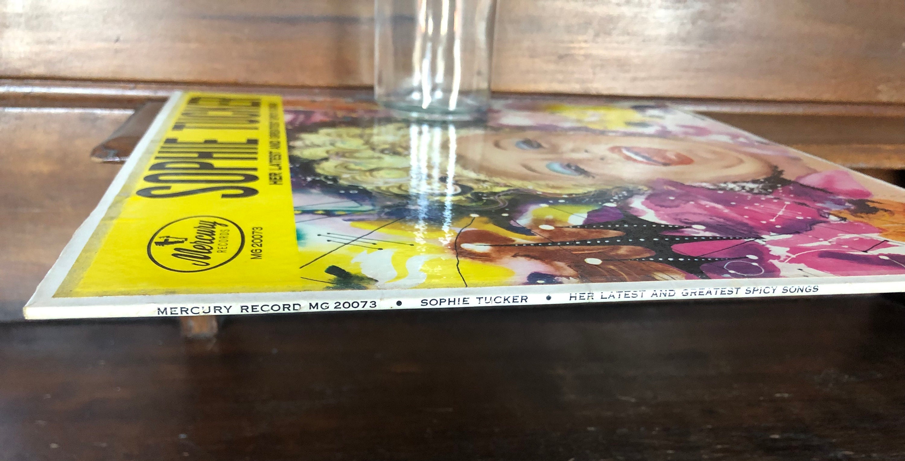 Sophie Tucker Her Latest and Greatest Spicy Songs Mercury 1955 Vintage ...