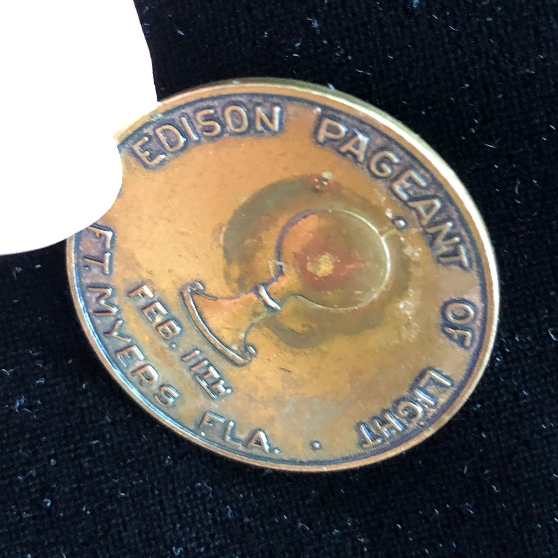 Edison Pageant of Lights Commemorative Coin 1970s - Etsy