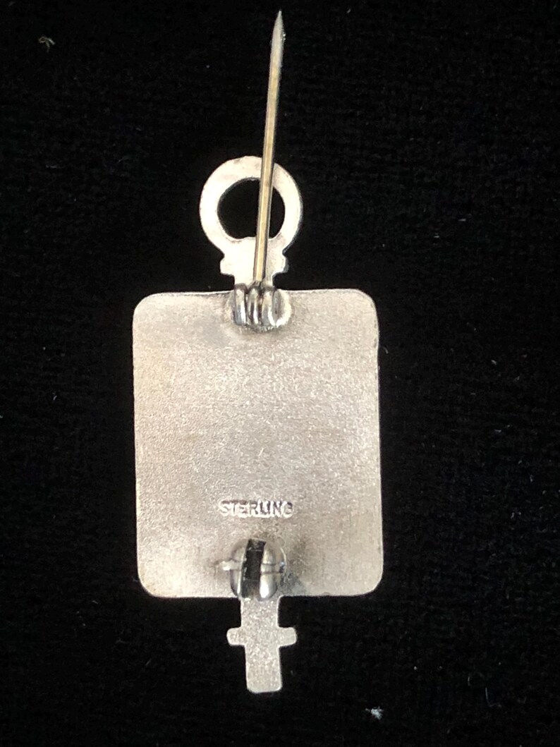 Vintage Sterling Silver Quill and Scroll Creative Writing Pin - Etsy