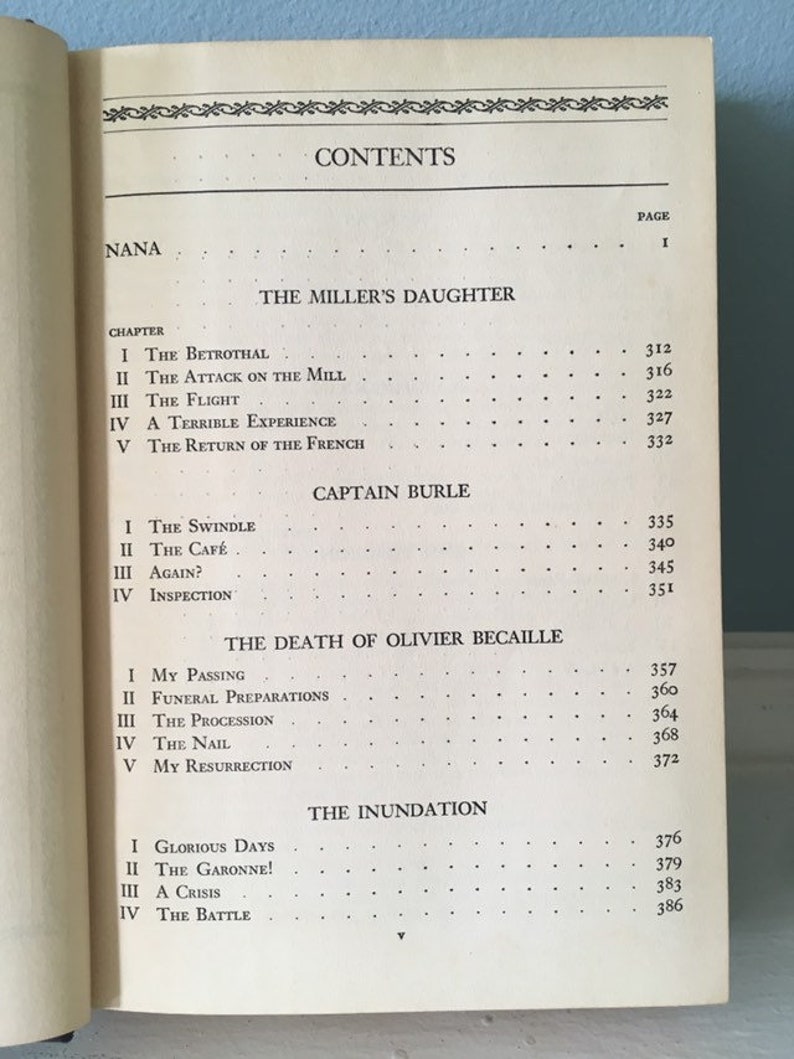 Vintage Book the Best Known Works of Emile Zola Including - Etsy