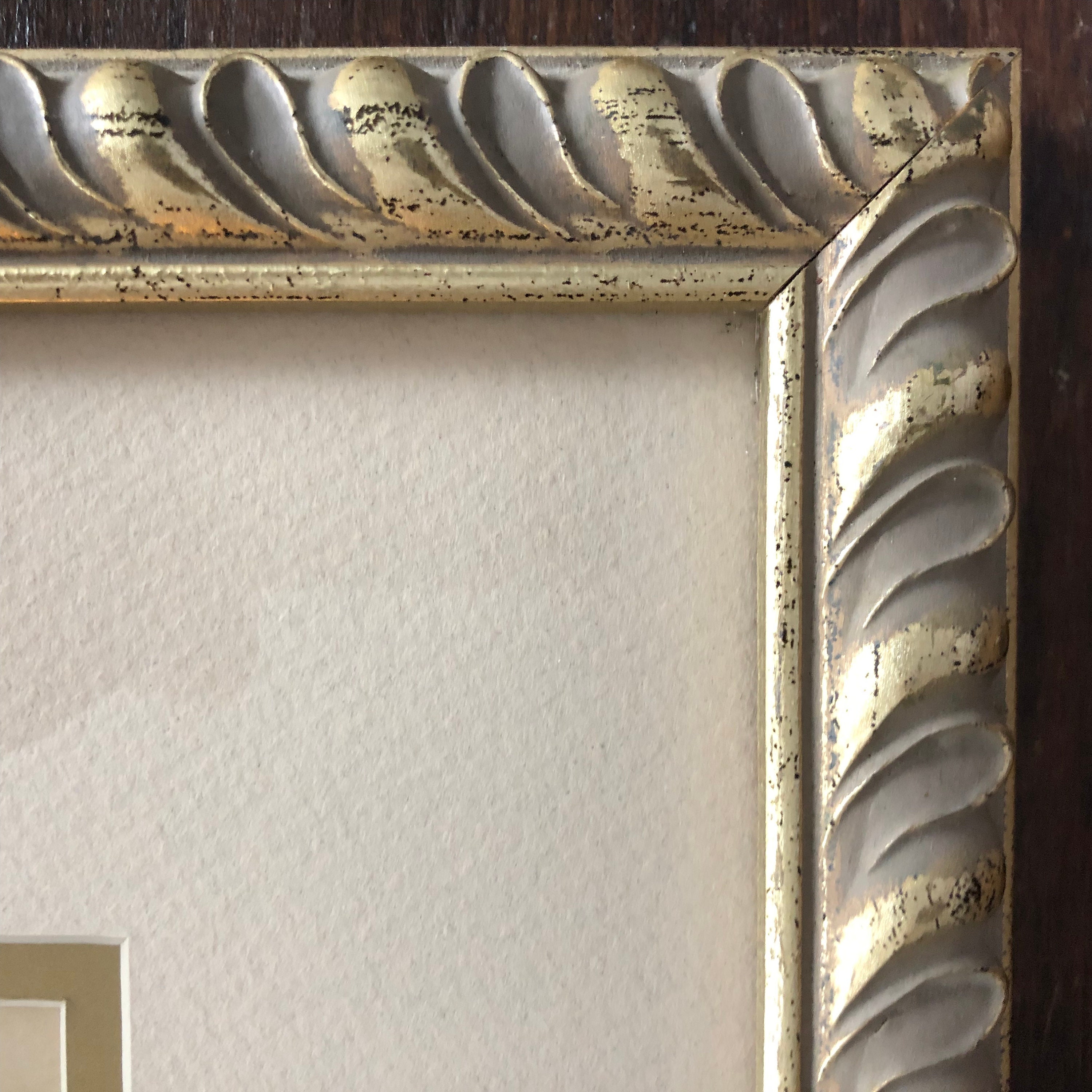 Cheri Blum Flower Print in Gilt Wooden Frame - Etsy