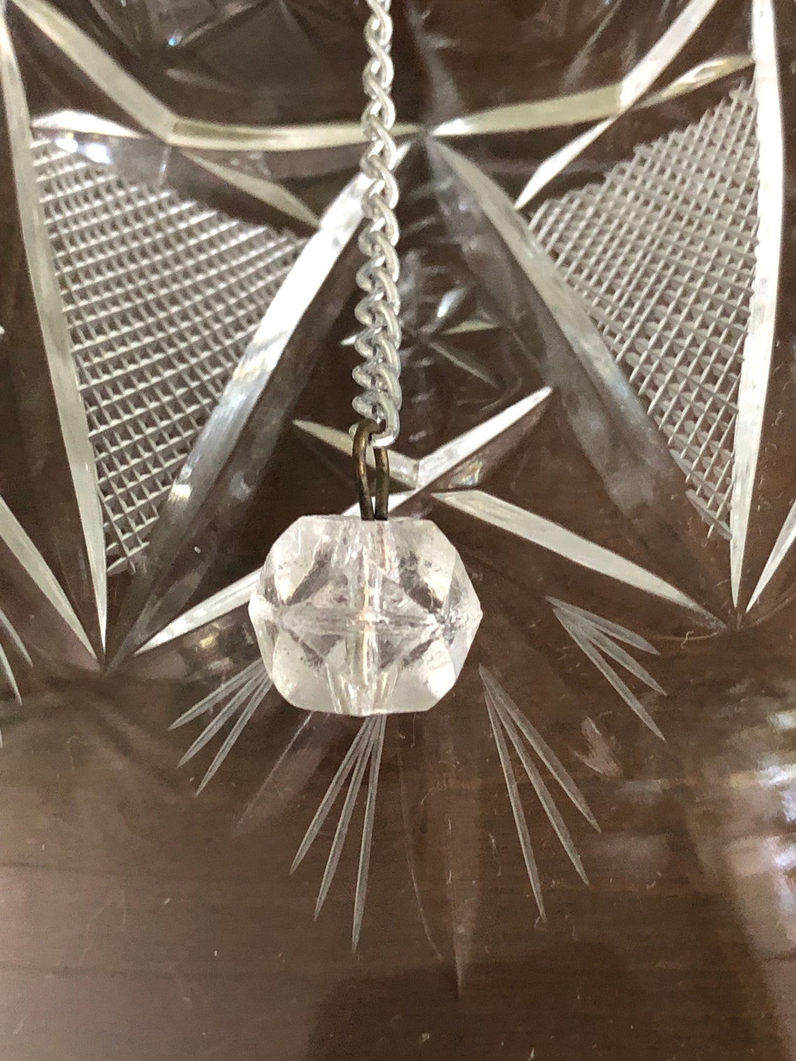 Vintage Hand Cut Lead Crystal Bell Made in Hungary - Etsy