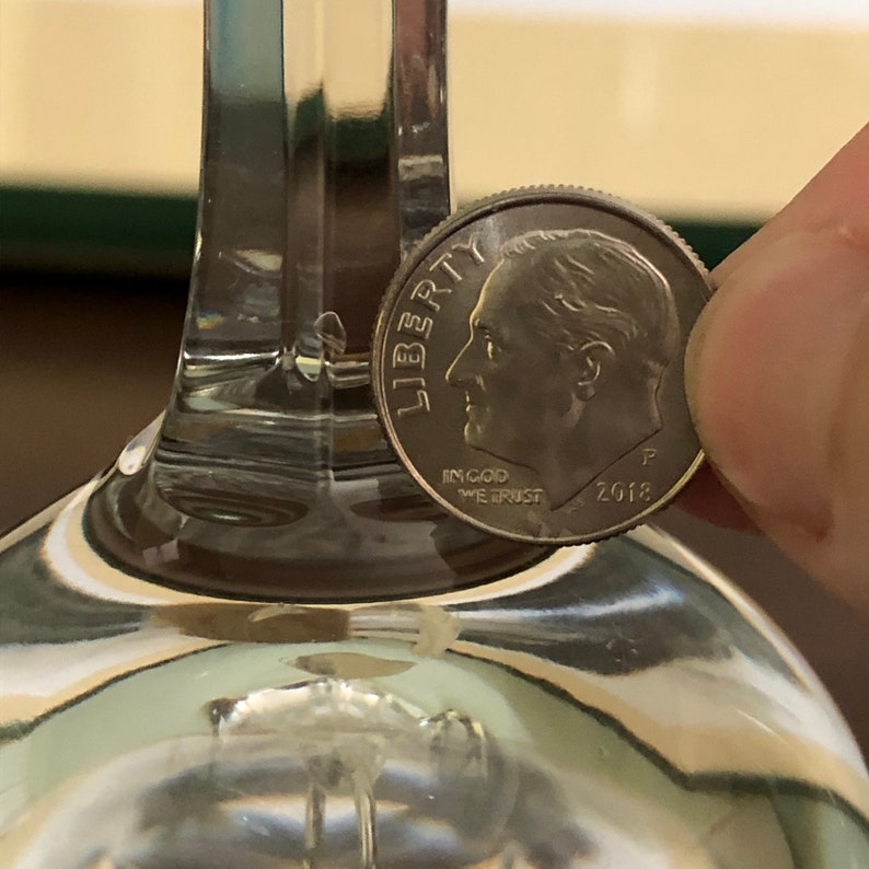 Vintage Hand Cut Lead Crystal Bell Made in Hungary - Etsy