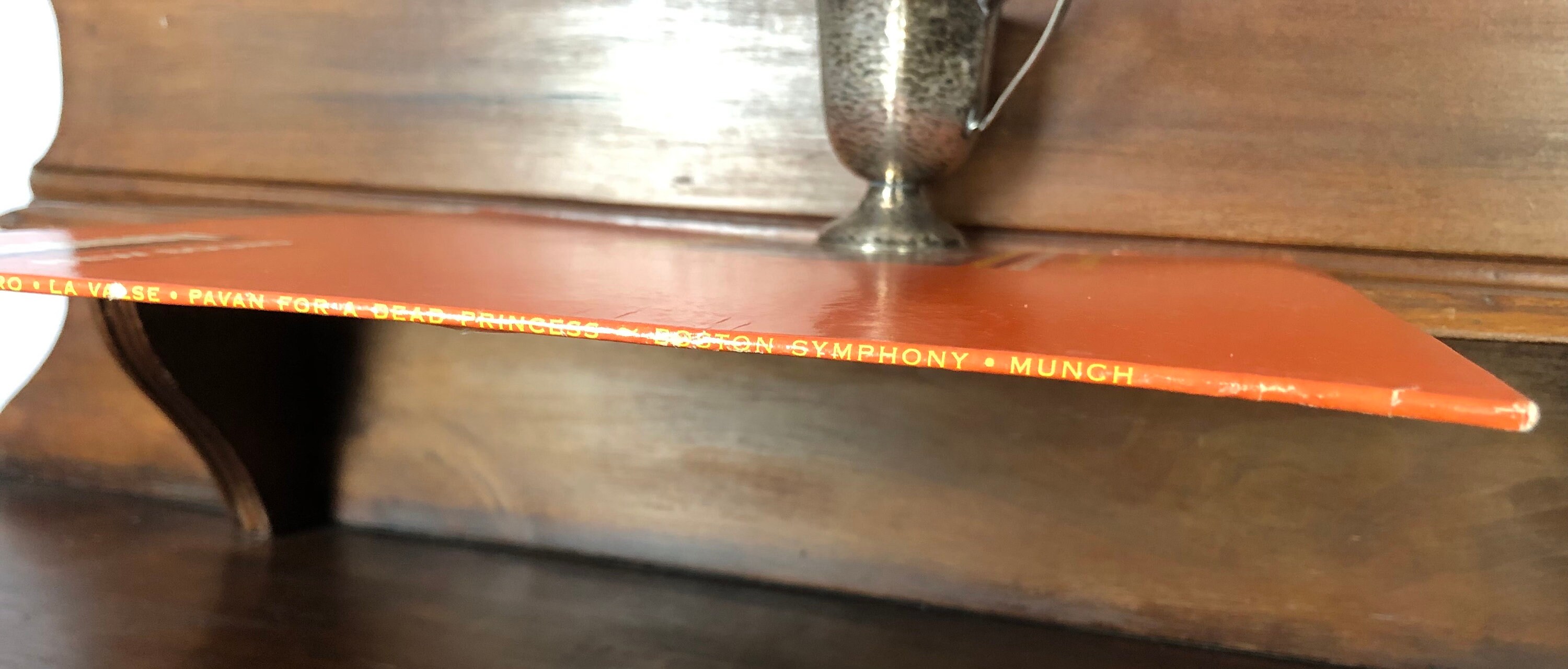 Maurice Ravel Bolero La Valse Pavan for a Dead Princess Boston Symphony ...