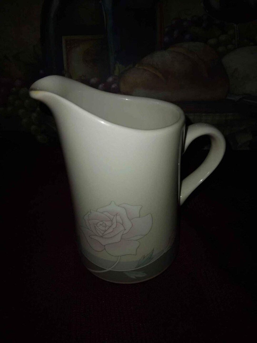 Ciera Rose Fine Dinnerware Cream Pitcher - Etsy