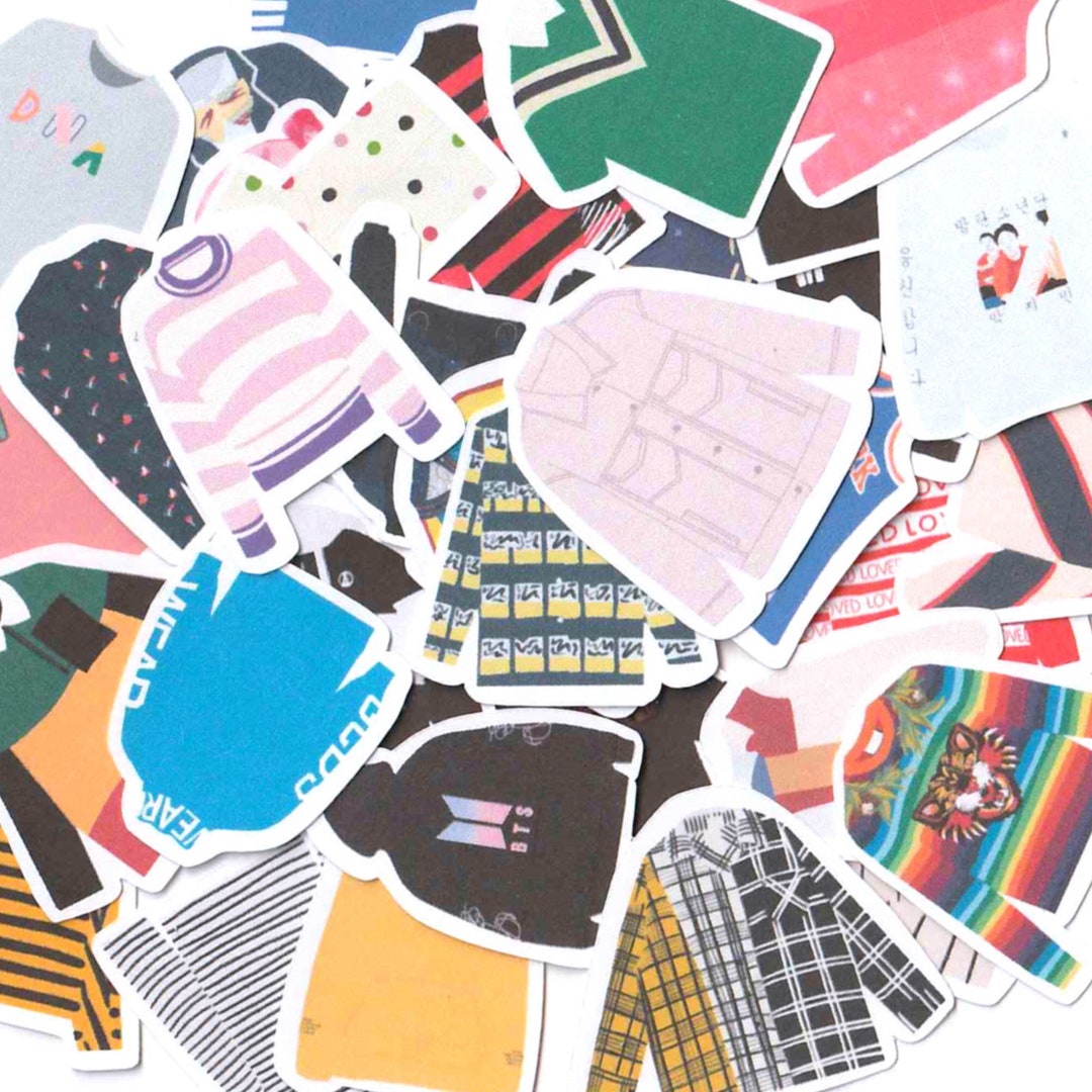 Lookbook Sticker Pack - Etsy