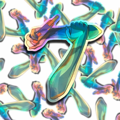 Custom ASL Letter Stickers Waterproof Vinyl Decal Sticker | Etsy