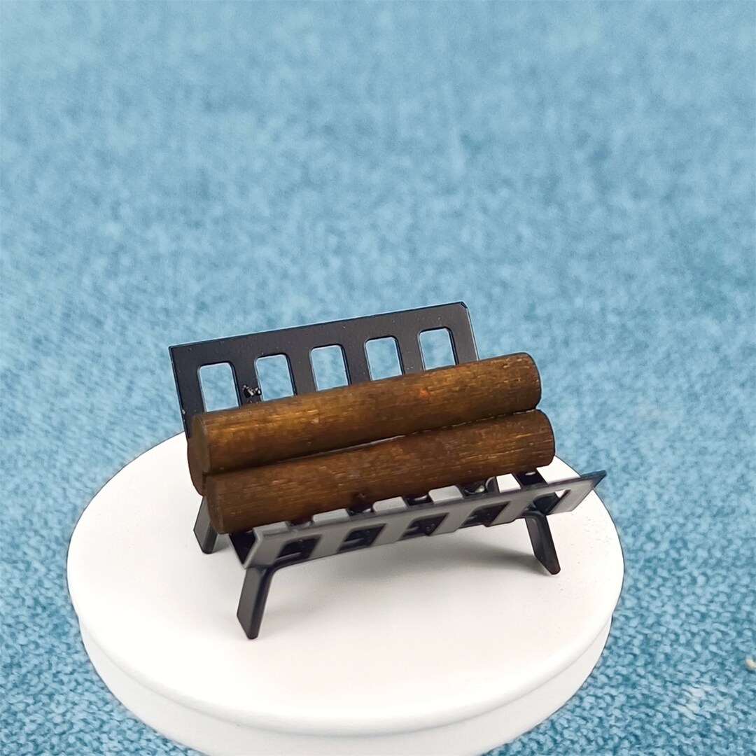 Miniature Toys Dollhouse Firewood Rack Model 1:12 Scale - Etsy