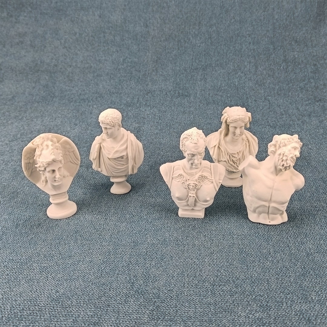 Dollhouse Human Sculpture Craft Decoration Miniature 1/12 Scale Model ...