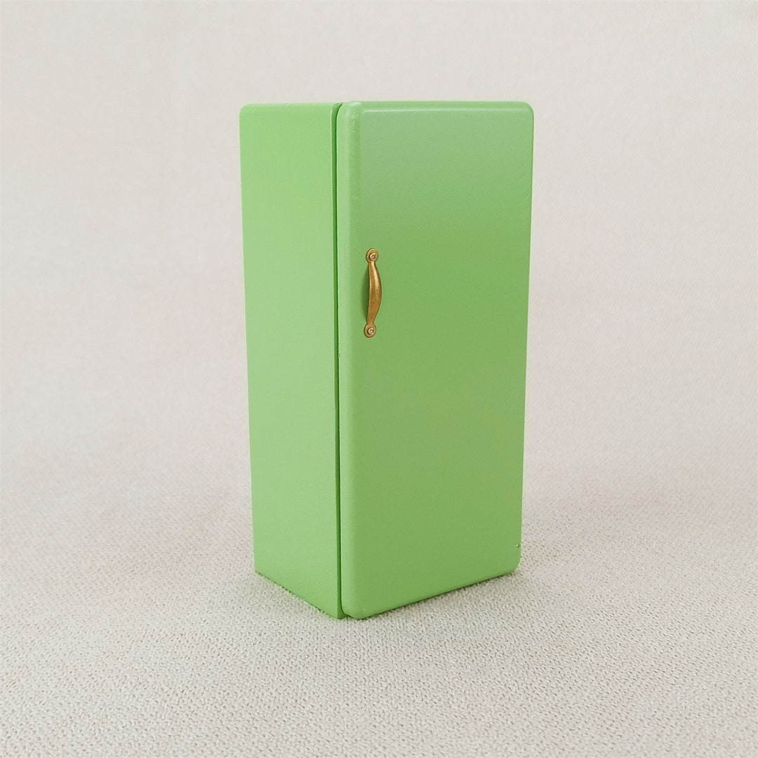 Miniature Dollhouse 1:12 Scale Refrigerator - Etsy