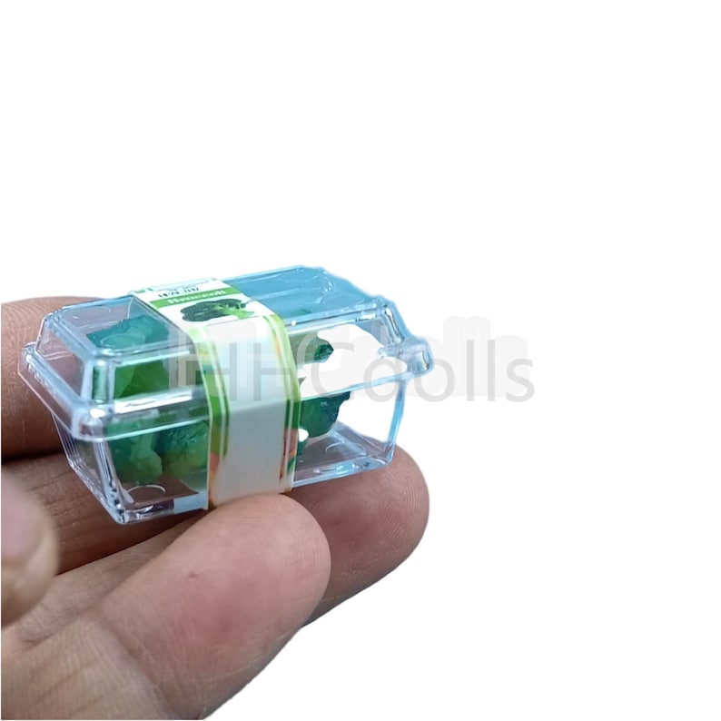 Miniature Fruit and Vegetable Model Broccoli Carrot Strawberry Toys ...