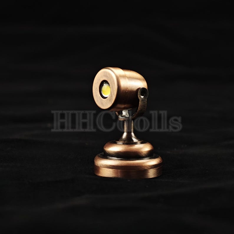 Miniature LED Spotlight: 1/12 Scale Dollhouse Lighting - Etsy