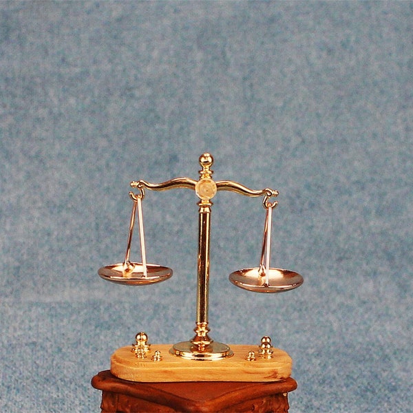 Miniature Dollhouse Balance Scale - Etsy
