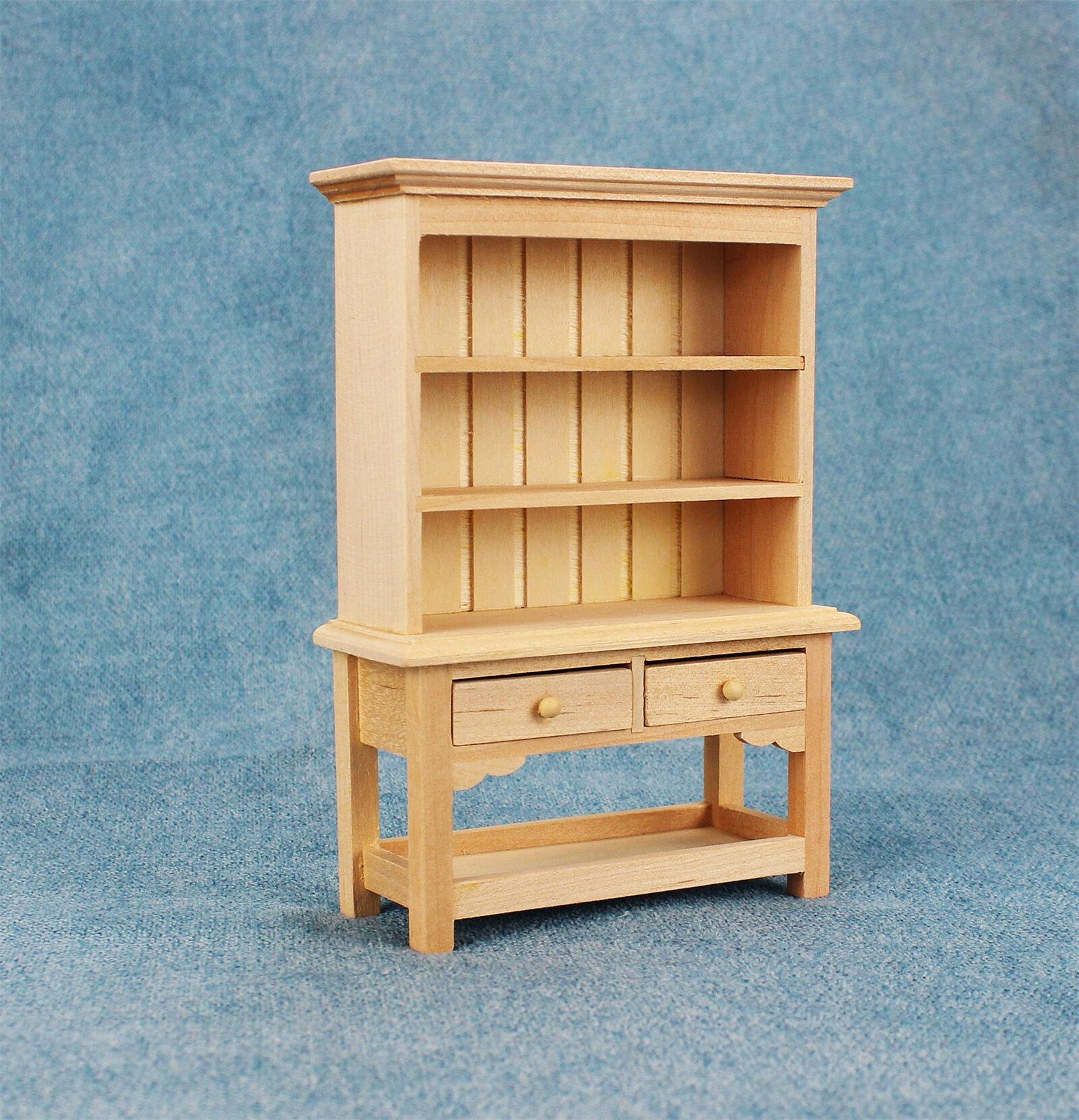 Dollhouse Miniature Furniture 1/12 Scale Unpainted Wooden - Etsy