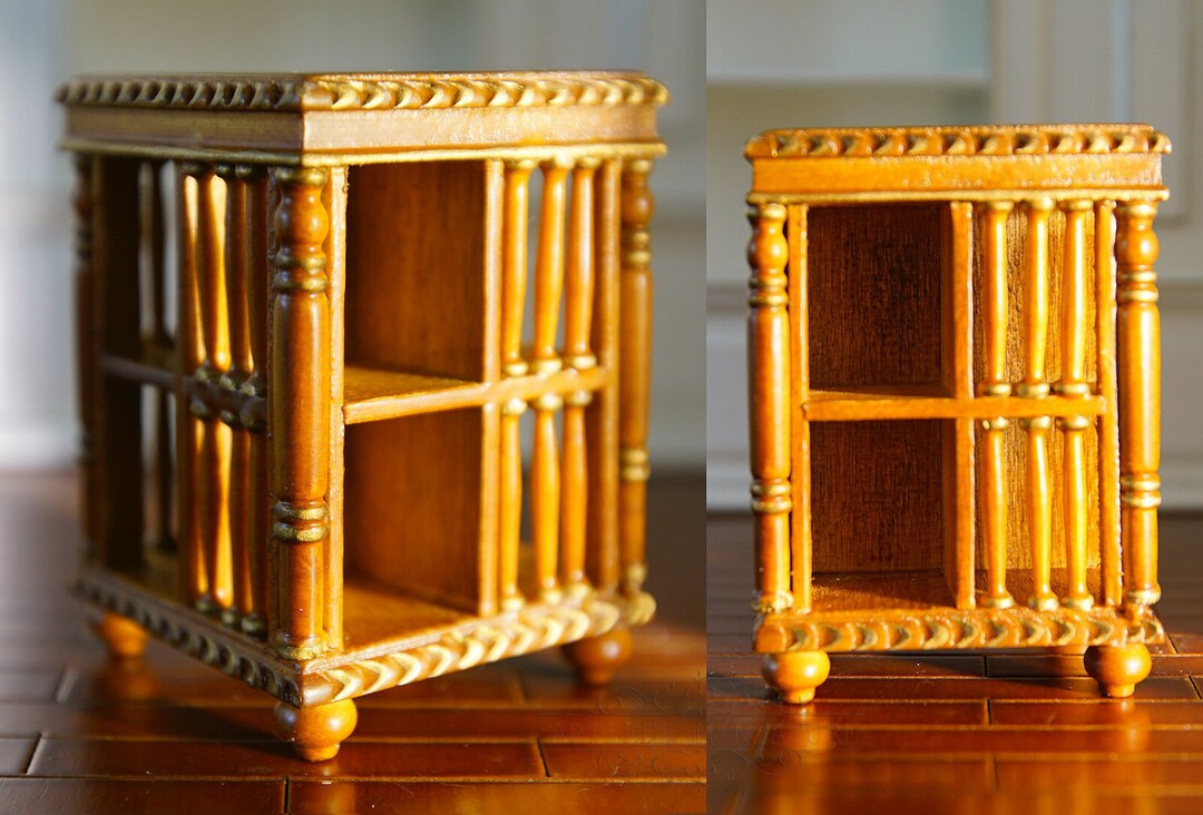 1/12 Scale Wooden Newspaper Rack Dollhouse Furniture Wooden - Etsy