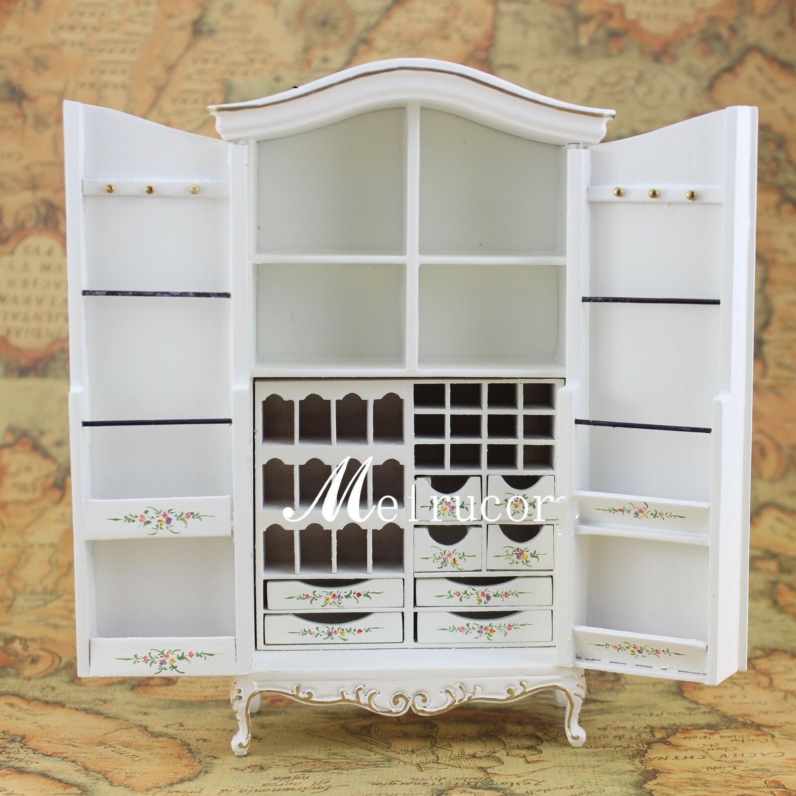 Fine 1:12 Scale Dollhouse Miniature Furniture Handmade White - Etsy