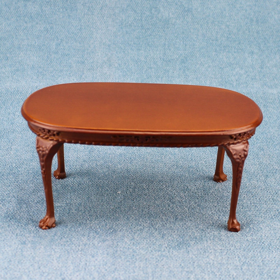 Dollhouse Furniture Model Miniature 1/12 Scale Dining Table Dh-74997 ...