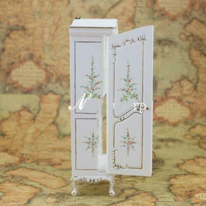 Fine 1:12 Scale Dollhouse Miniature Furniture Handmade White - Etsy