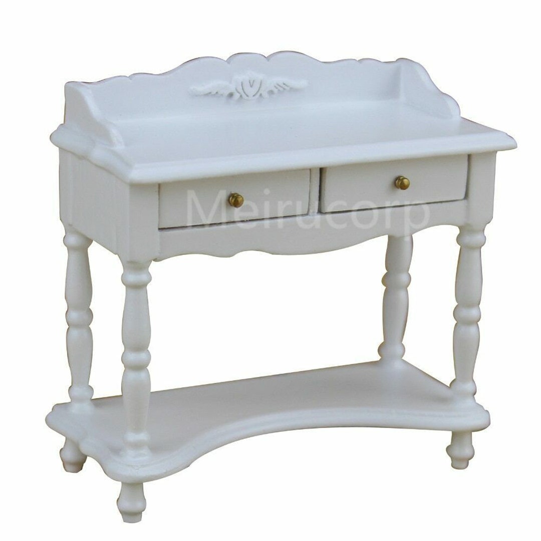 Fine 1/12 Scale Miniature Furniture Hand Made White Table for - Etsy
