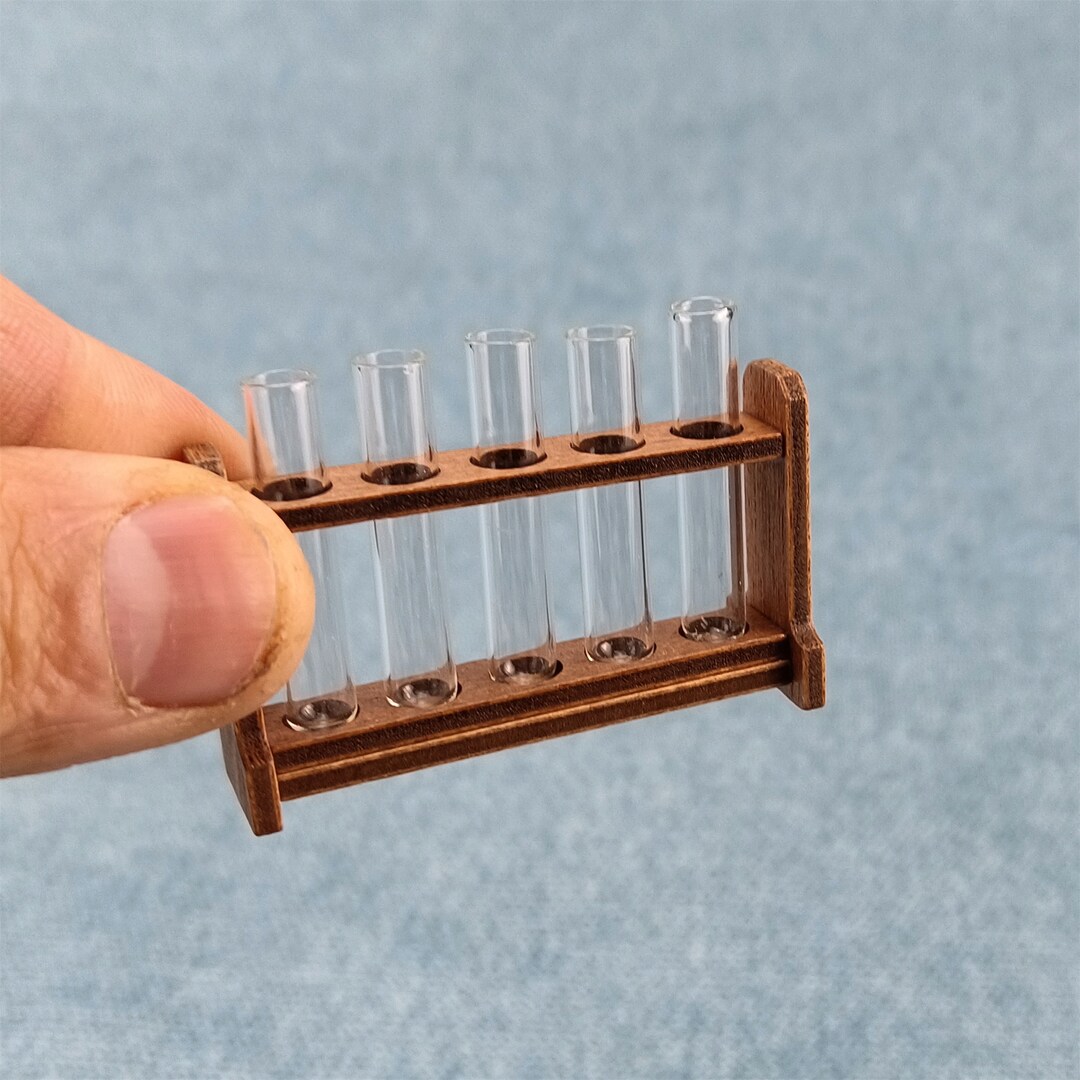 Dollhouse Test Tube and Measuring Cup Miniature 1/6 Scale Model ...