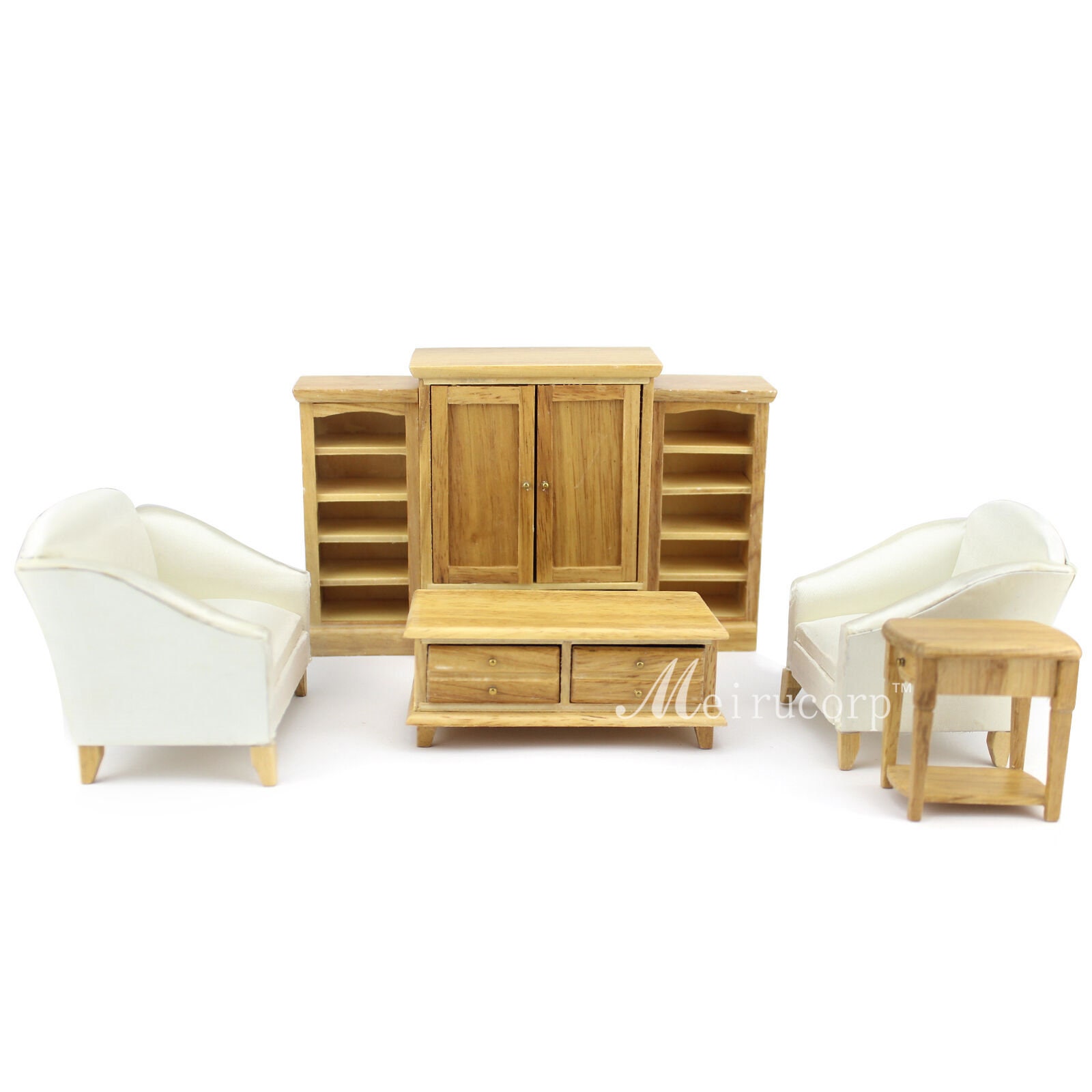 Dollhouse 1/12 Scale Miniature Furniture Wooden Hand Living - Etsy