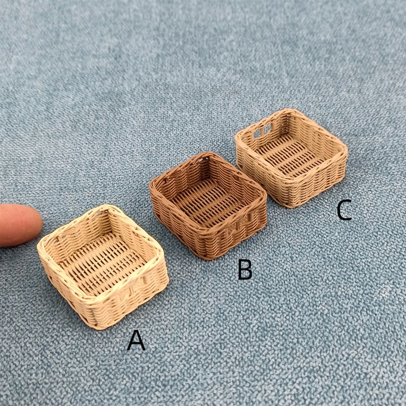 1/6 Miniature Basket - Etsy Canada