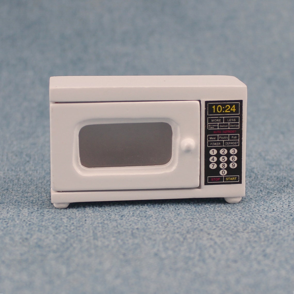 Miniature Dollhouse 1:12 Scale Microwave Oven - Etsy