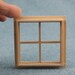 Unpainted Windows Diy Dollhouse Miniature 1/12 Scale Toy - Etsy